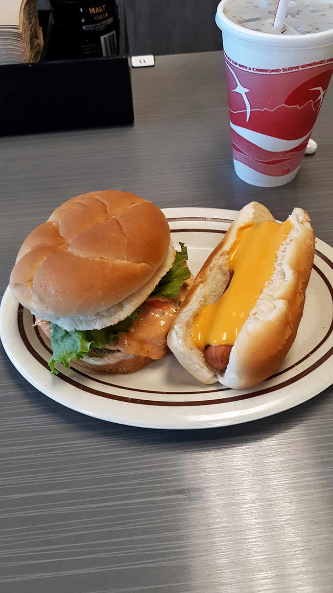 The dynamic duo of American comfort food, together at last on one glorious, affordable plate.