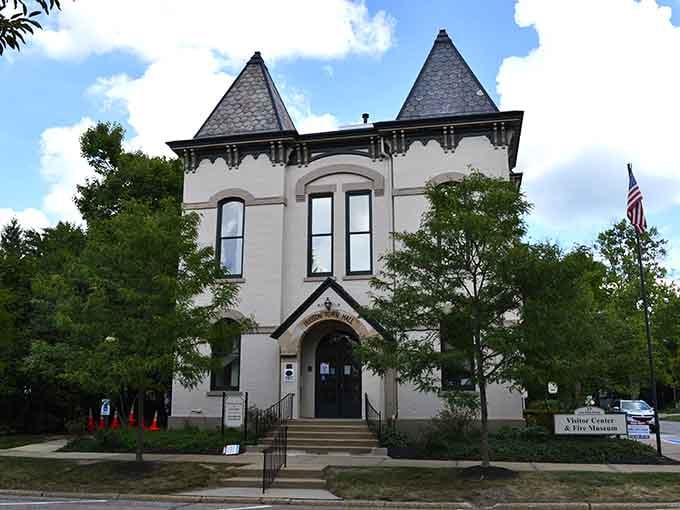Hudson's Town Hall looks like it should be solving mysteries in a cozy detective novel, not processing permits.