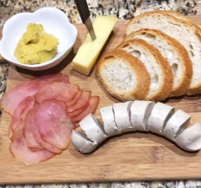 A charcuterie board that says "we take our cured meats seriously" without needing to say anything at all, just look.