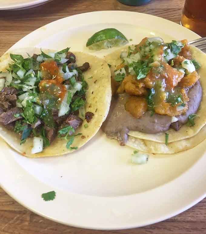 Adventurous eaters rejoice: lengua and chicharrones deliver authentic flavors that transport you straight south of the border.