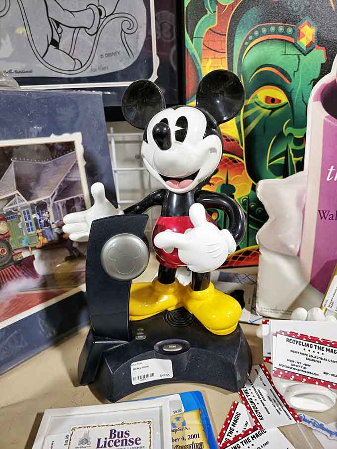 Mickey Mouse as a telephone proves the 1980s were a wild time for product design decisions.