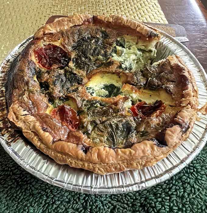 This quiche isn't messing around with its generous filling, proving that savory French baking deserves equal billing with sweets.