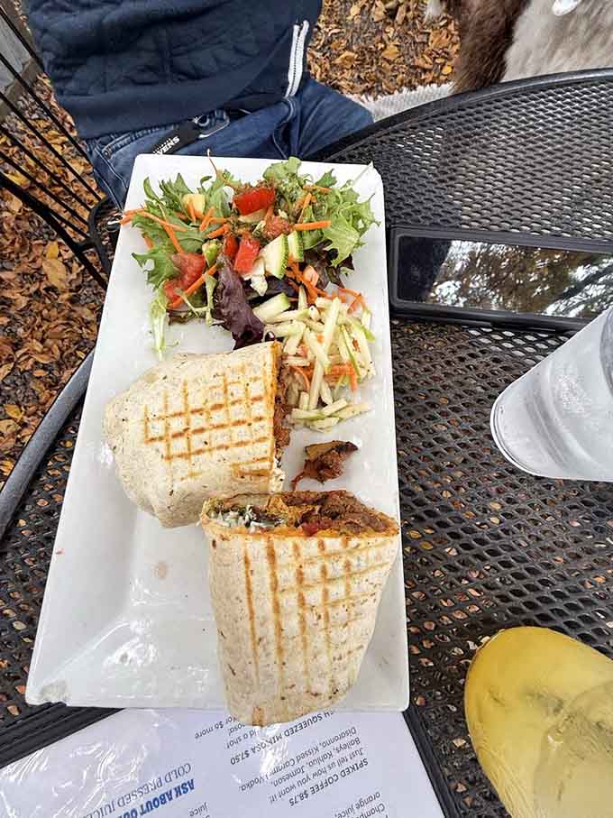 This breakfast burrito is stuffed with enough deliciousness to fuel your entire day at the beach and beyond.