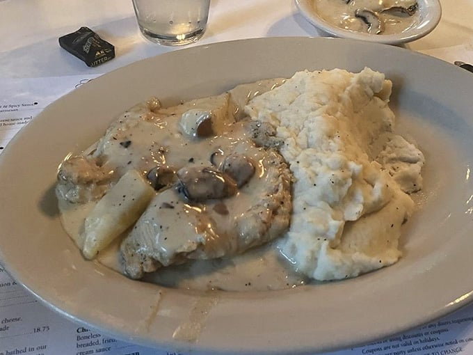 Chicken Valle Douge with German sausage creates a plate that celebrates multiple culinary traditions at once beautifully.