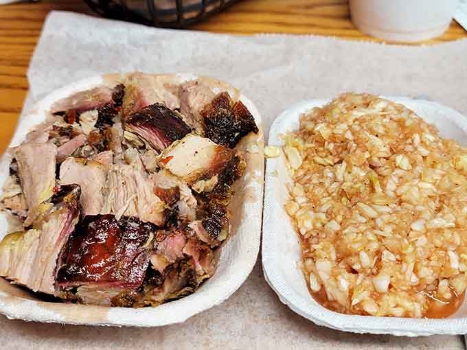 That bark on the meat has more character development than most Netflix series you've been binge-watching lately.