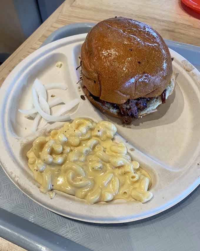 When your sandwich needs a side that could steal the show, creamy mac and cheese answers the call.