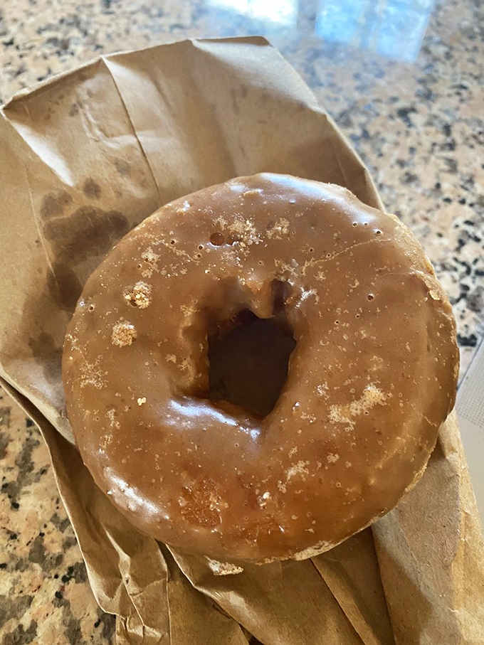 That maple glaze catches the light like edible gold, making you wonder why anyone bothers with fancy jewelry anymore.