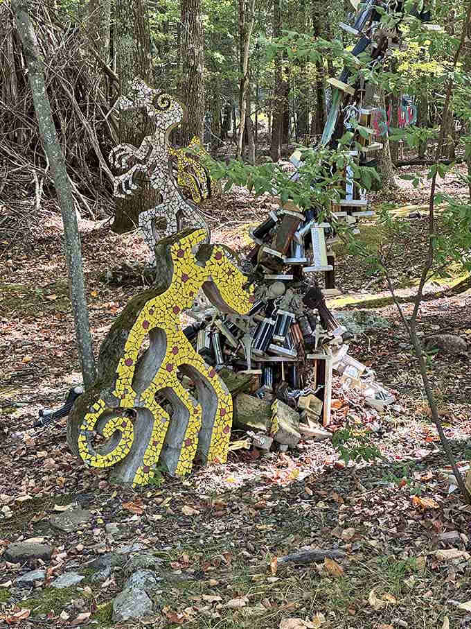 One person's trash becomes another's treasure when creativity meets determination and a whole lot of paint.