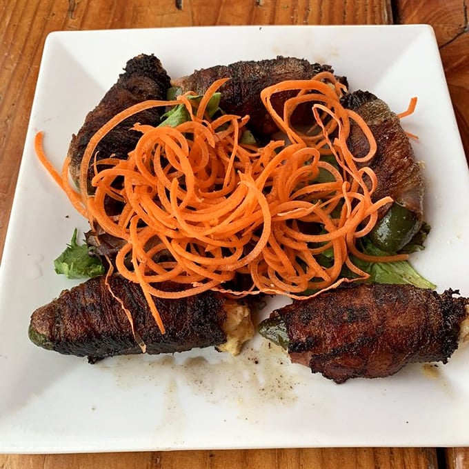 Bacon-wrapped jalape&ntilde;os stuffed with crab and cheese prove that good things really do come in small packages.