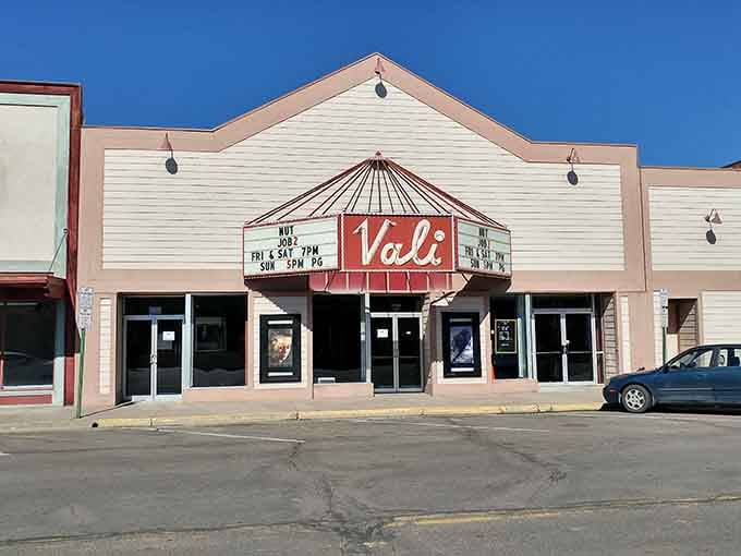 The Vali Theater brings entertainment to Main Street without requiring a second mortgage for popcorn.