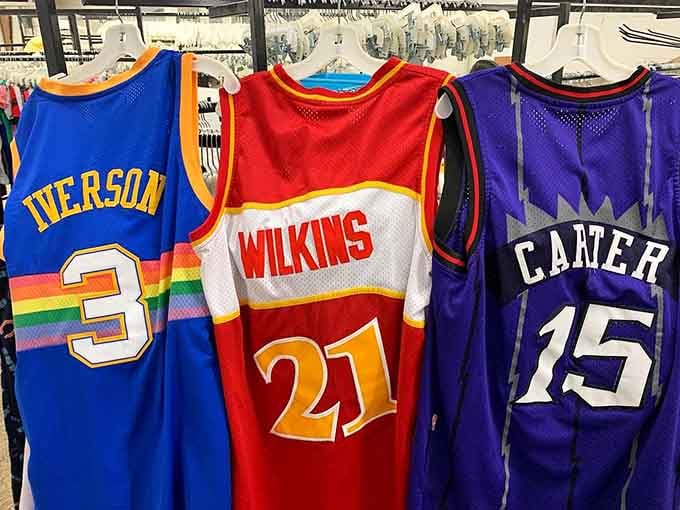 Sports jerseys representing Minnesota legends and beyond, ready to give any fan cave the authentic touch it deserves.