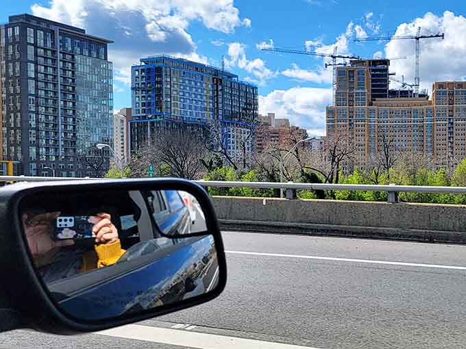 That Manhattan skyline peeking through your rearview mirror reminds you why living in New Jersey is the smarter choice.