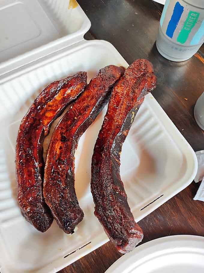 These ribs showcase the kind of caramelized crust that makes you forget every other meal you've ever eaten before.