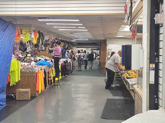 Wide aisles and endless vendor stalls invite you to wander and wonder what treasures await around each corner.