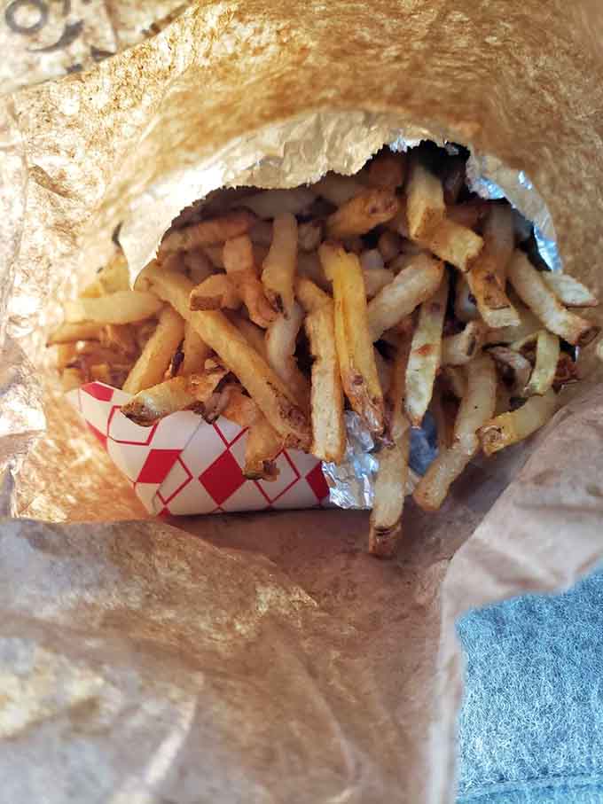 Sometimes the best things come wrapped in foil, like a delicious present you get to unwrap with your teeth.