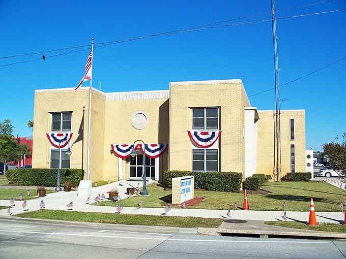City Hall maintains that classic government building aesthetic without trying too hard to impress anyone.