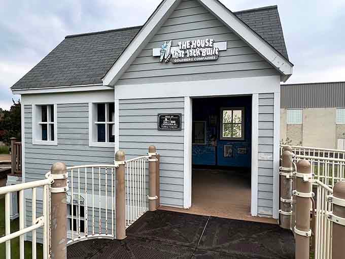 The House That Jack Built welcomes visitors who want to explore without knocking first.