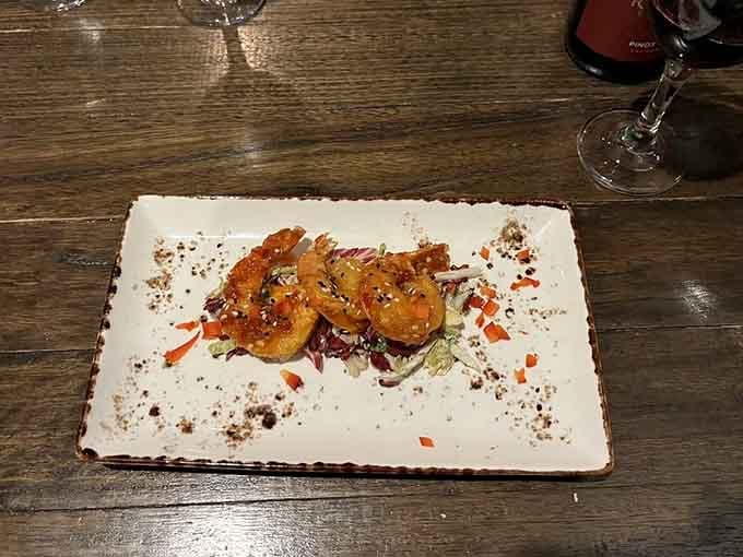 Firecracker shrimp that brings just enough heat to wake up your taste buds without calling reinforcements.