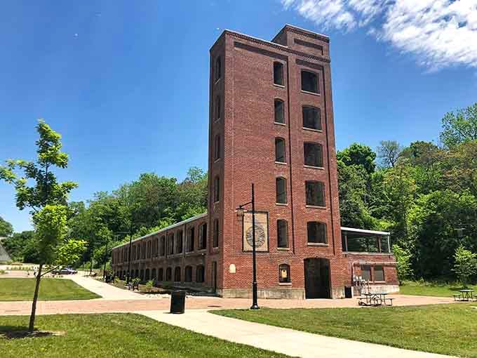 The Starr Gennett Building stands as testament to Richmond's musical legacy, when this town helped shape American recording history.