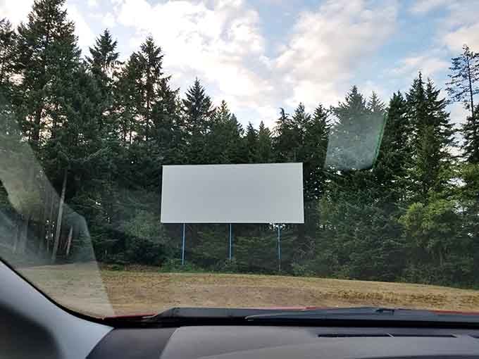 Your windshield becomes the world's most comfortable movie frame, complete with climate control and cupholders.