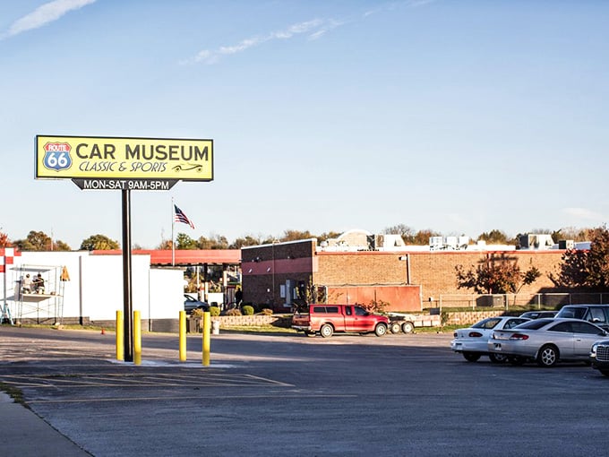 You can't miss this place&mdash;the signage makes sure of that, beckoning car lovers from every direction along the highway.