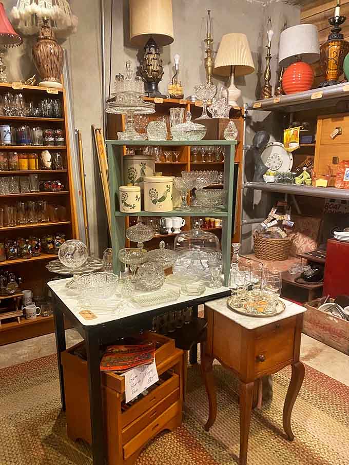 Crystal and glassware that survived decades of dinner parties without a single chip deserves your utmost respect.