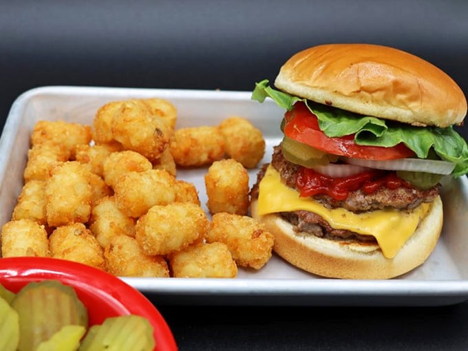 Three sliders loaded with cheese and perfectly seasoned beef&mdash;portion control never looked so delicious or so reasonably priced at once.