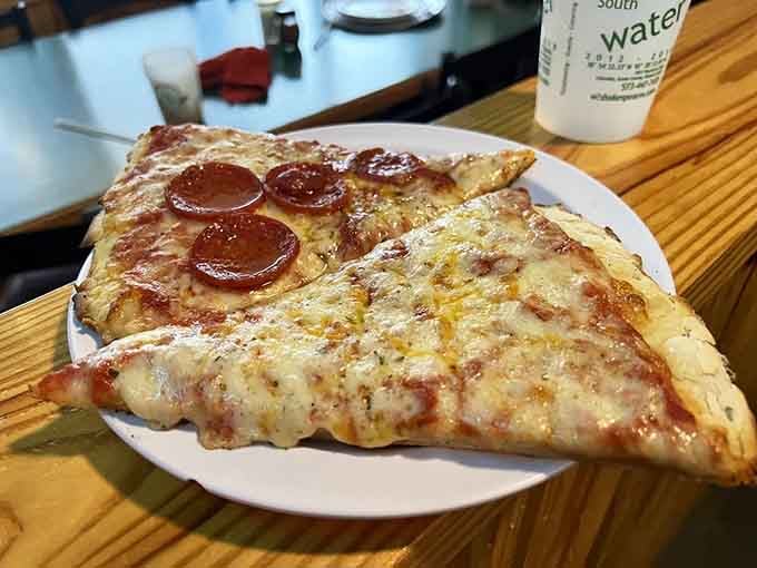 Sometimes simple perfection is just pepperoni, cheese, and that legendary crust working together in beautiful harmony.