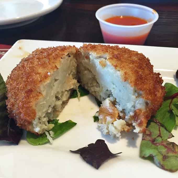 Golden, crispy, and filled with creamy chowder goodness that defies all reasonable expectations about fried food.