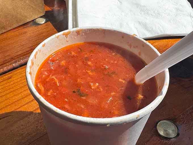 The Manhattan style red chowder proves tomato-based soups deserve way more respect than they get.