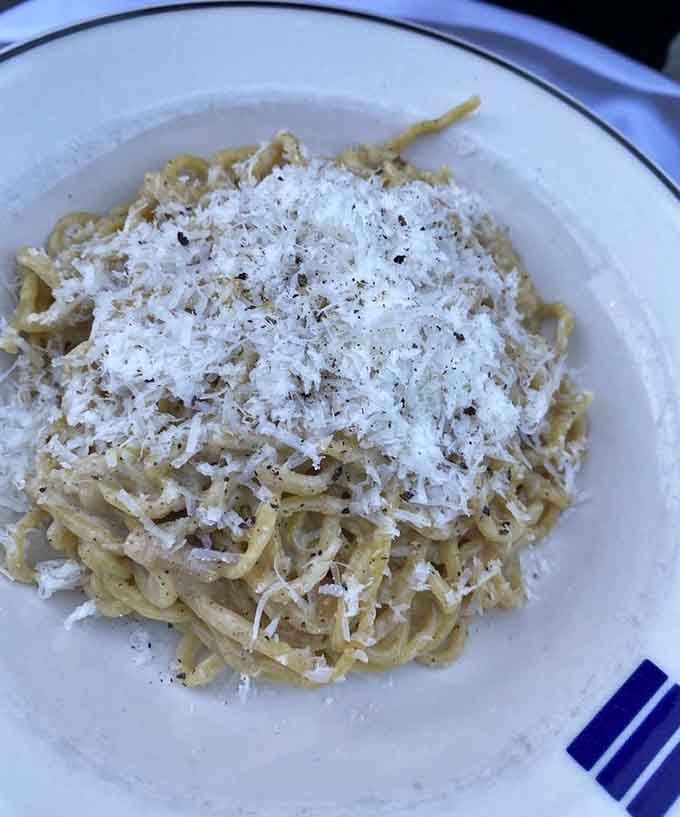 Simple pasta done right is harder than it looks, but this cacio e pepe makes it seem effortless and absolutely irresistible.