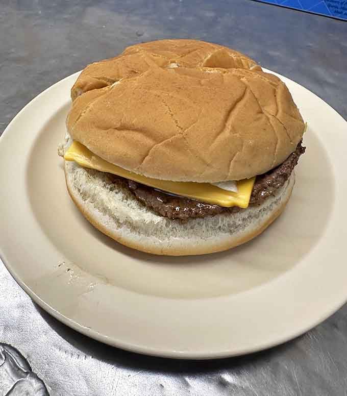 Sometimes the best cheeseburger is just a great cheeseburger, no manifesto required, just pure satisfaction delivered.