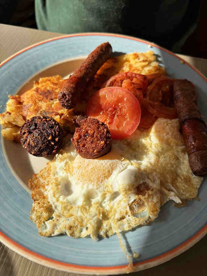 The Irish Breakfast: because sometimes you need every breakfast meat option on one plate, no apologies necessary.