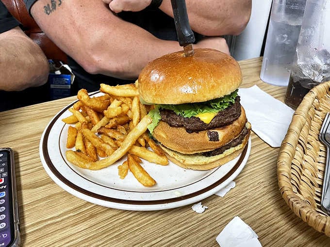 The Elvis burger proves that sometimes the King's taste in food was just as legendary as his music career.