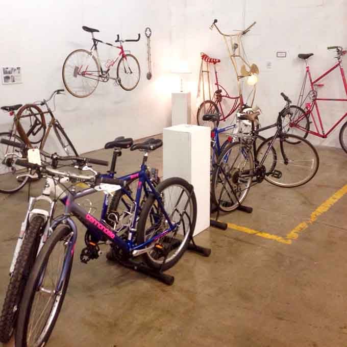 Even bicycles find second chances here, waiting patiently for someone to pedal them back to life and adventure.