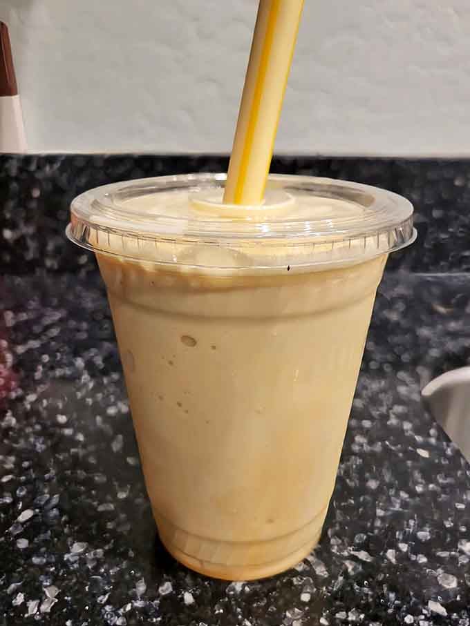 The Salted Dulce de Leche shake: proof that some flavor combinations are simply meant to be.