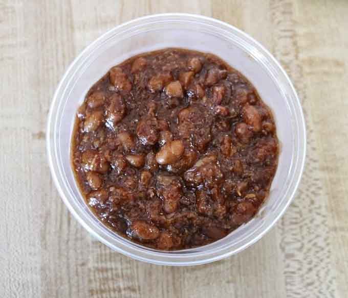 These aren't just beans; they're the supporting actor that deserves its own Oscar nomination here.