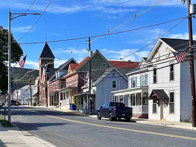 Walking these streets feels like stepping into every small-town movie you've ever loved, except this one's real.