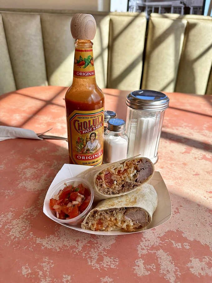 Breakfast burritos stuffed with scrambled eggs and your choice of protein, because mornings deserve this kind of attention.