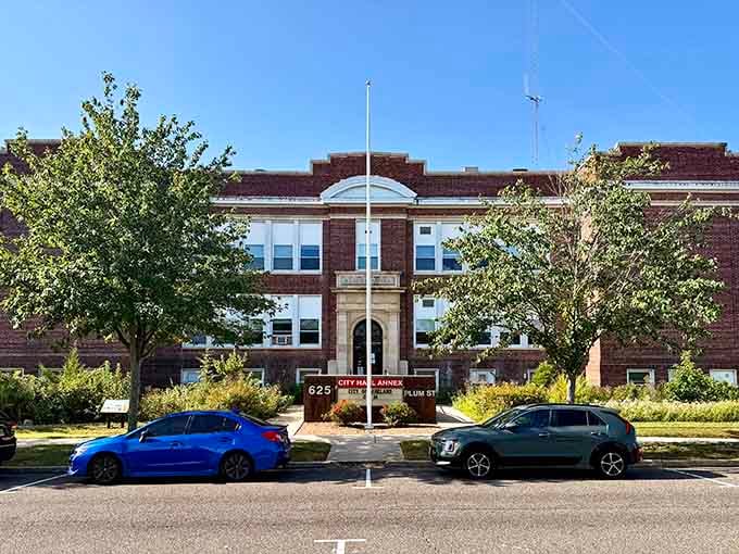 City Hall stands proud, managing a city where residents can actually afford to live near it.