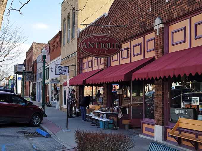The Warsaw Antique Mall is where yesterday's treasures wait patiently for someone to appreciate them again today.