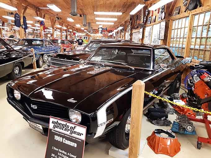 The '69 Camaro sits there looking mean, moody, and ready to steal your heart without apology.