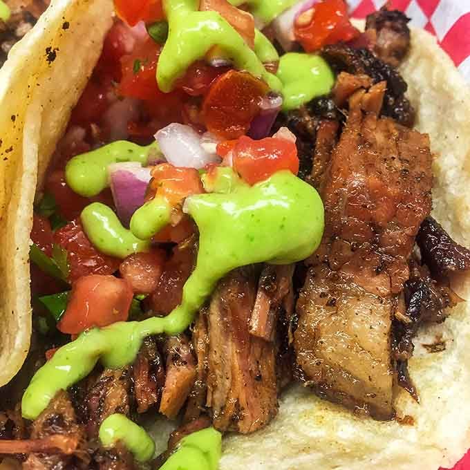 Burnt end tacos bring Texas-style barbecue to a handheld format that's both genius and absolutely delicious.
