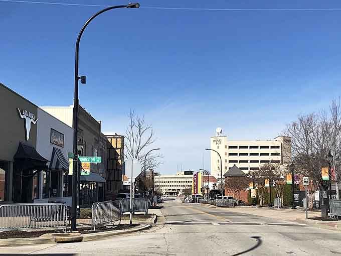 Decatur's downtown stretches wide and welcoming, like a handshake from someone who genuinely means it.