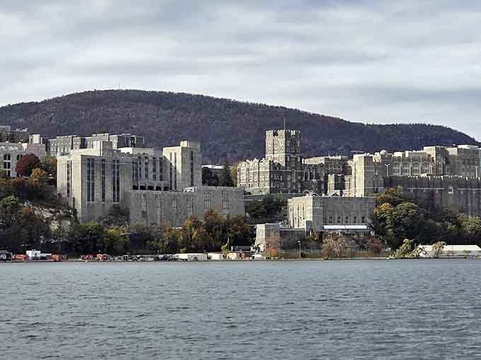 The Hudson River provides a stunning backdrop to this waterfront view that rivals anything you'd find in Europe.