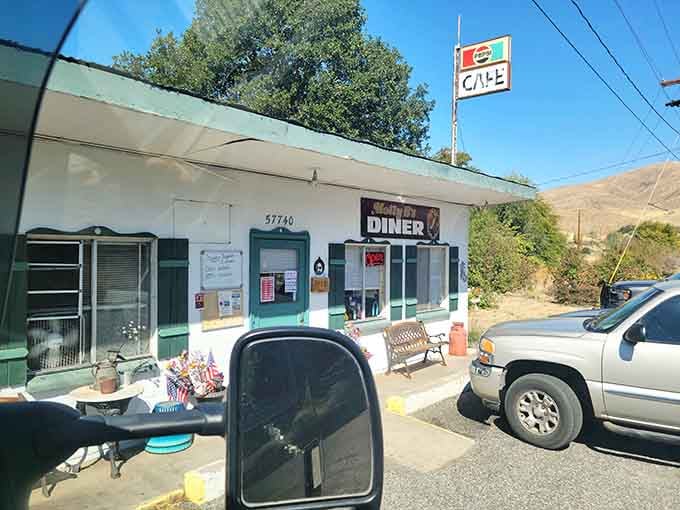 Tucked along the roadside with mountain views, this little white diner proves the best meals often hide in unexpected places.