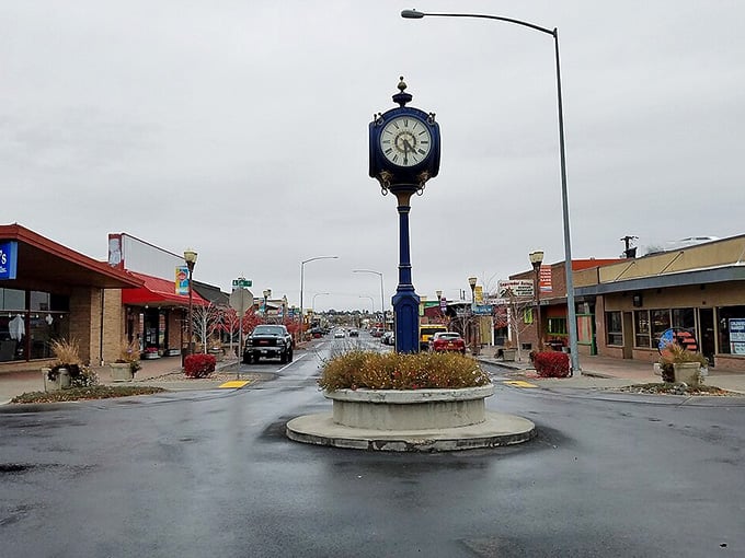When that ornate clock tower stands in the middle of your main street, you know time moves differently here.