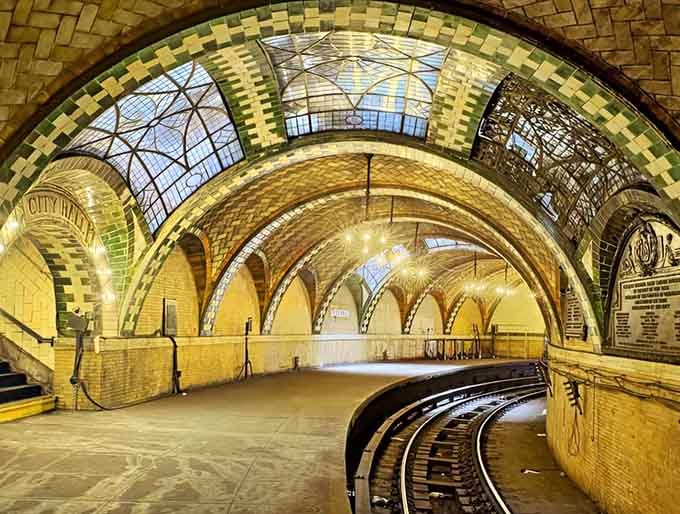 Those arched ceilings and intricate tiles prove subway stations can be absolute works of art underground.