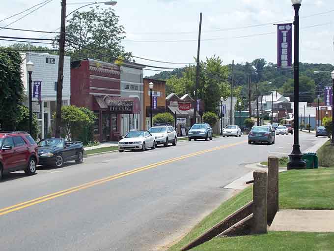 Purple banners line the street in this college town where culture, arts, and lifelong learning keep your mind sharp.