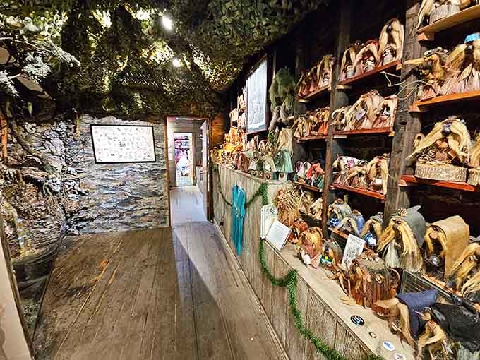 Shelves overflow with wild-haired nostalgia, a tribute to those quirky toys that defined childhood for millions.